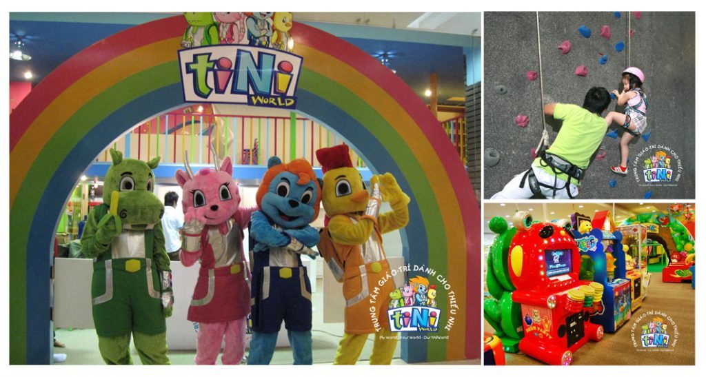 Tặng vé vào cổng khu vui chơi tiNiWorld cho trẻ em-Du lịch Nam Phương ...